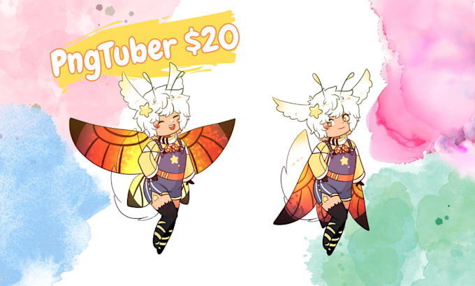 Create pngtubers for streaming you by Cicidoesart | Fiverr