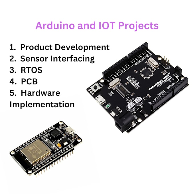 Bring your arduino and iot projects to life with expertise by Abubakr ...