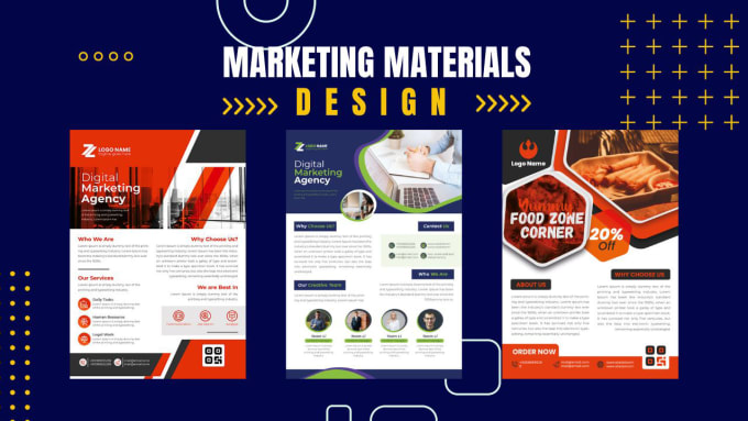 Design stunning custom marketing materials hiring promotional urgent ...