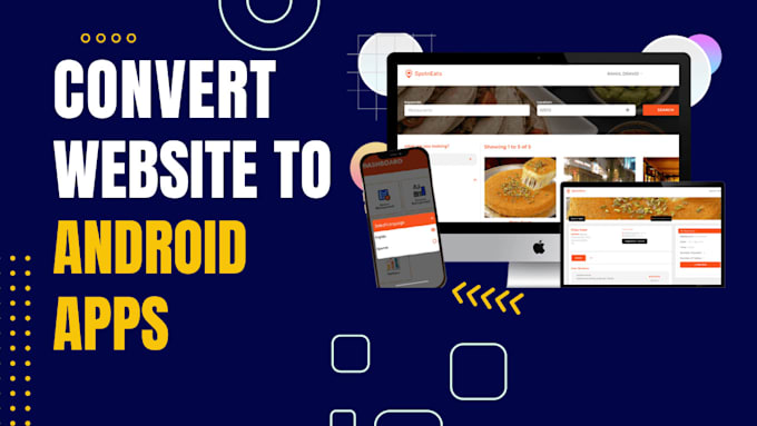 Convert your website to android app with custom design by Smart_app ...