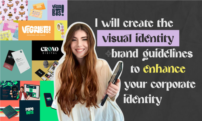 Create the guideline and visual identity for your brand by Pauvani | Fiverr