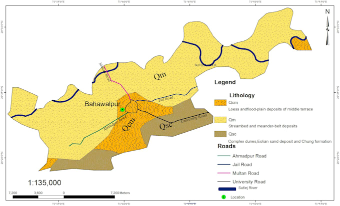 Digitize geographical data using gis and make maps by Azhar15792 | Fiverr