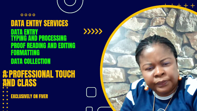 Do accurate data entry, typing, formatting, word processing by ...