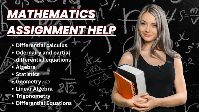 Help you in math, statistics courses, and assignments by Anamfatima13 ...