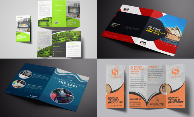 Provide attractive bifold, trifold brochure flyer design services by ...