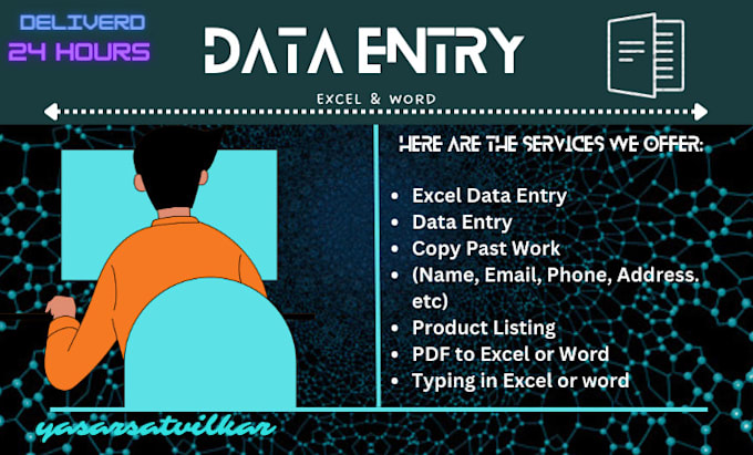 Professional data entry in ms word and excel fast and accurate by ...