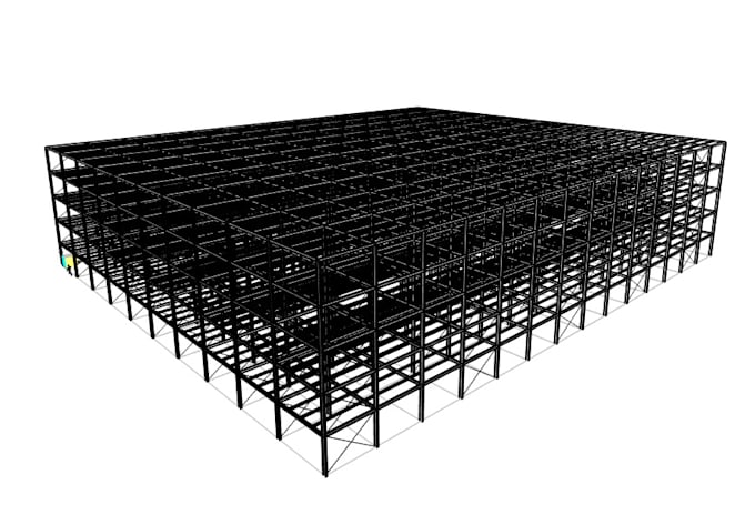 Steel structural design tekla structures sap2000 by Furkantoraman | Fiverr