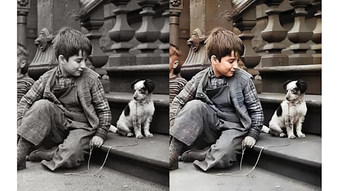 Restore your old photos, fix, color, resize by Syncple | Fiverr