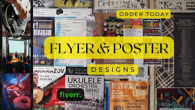 Design an exclusive poster or flyer by Goldenkeyent | Fiverr