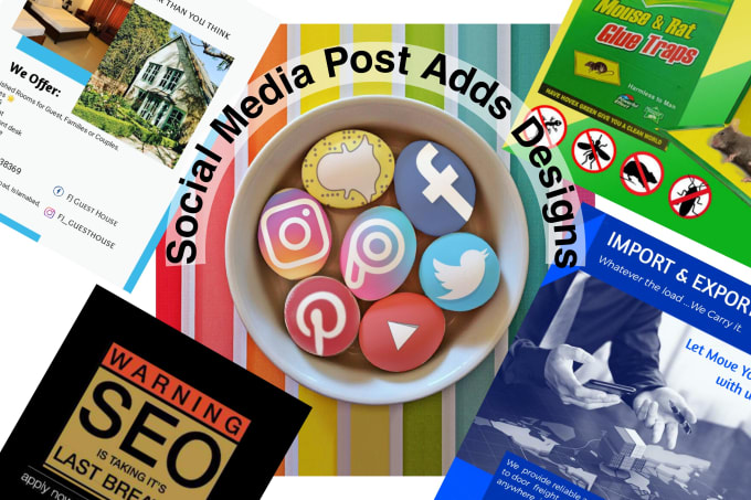 Create social media post for facebook, insta, banner ,thumbnail or ads ...