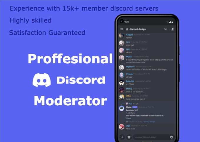 Be your discord moderator or community manager by Prencid | Fiverr