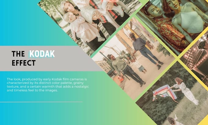 Edit your pictures with kodak effect by Anime_creations | Fiverr