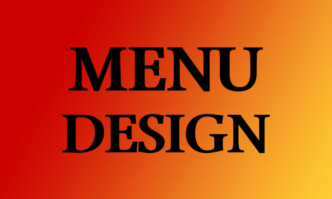 Design modern creative menu design, restaurant and food menu by ...