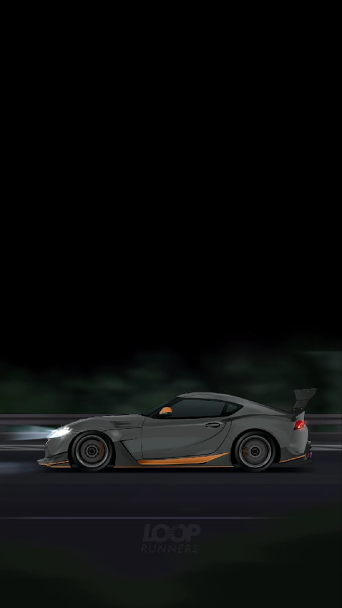 Create looping animation video of your car by Looprunners | Fiverr