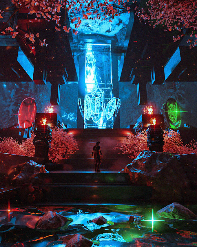 Make 3d blender environment renders by Ireelo | Fiverr