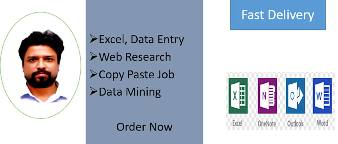 Do perfect excel data entry data research web scraping by Ankurgargst | Fiverr