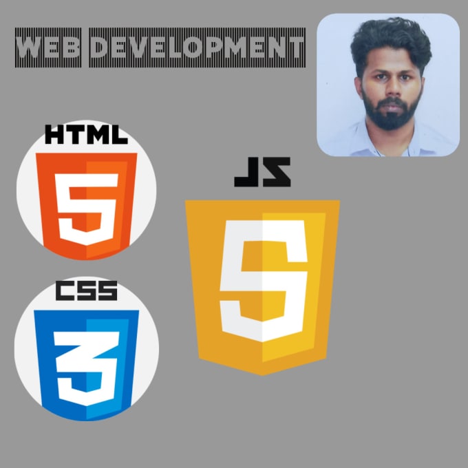 Create Website Development Html Css And Javascript By Dhanush25011996