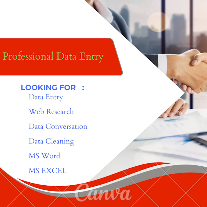 Do any virtual assistant, data entry and web research job by Kk2949670 | Fiverr