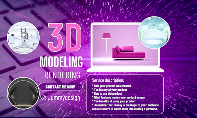Design blender 3d modeling rendering, blender animation and product animation by Jummydesigns ...