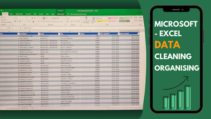 Do excel data cleaning and organizing with accuracy by Zukaki_jai | Fiverr