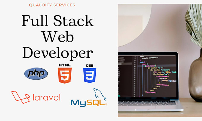 Work as full stack web developer in html php laravel css sql by ... Work as full stack web developer in html php laravel css sql by ...