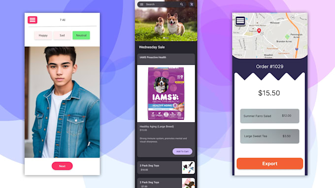 Design a ui for you by Tomallensmith | Fiverr