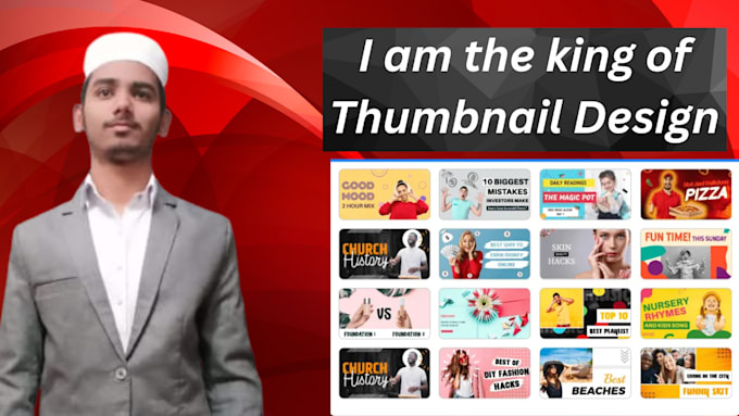 Create a unique professional youtube thumbnail by Hafizshoukhat | Fiverr