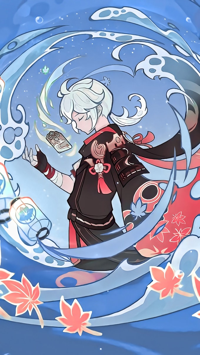 3 free genshin comission so i will vouch myself by Drezii | Fiverr