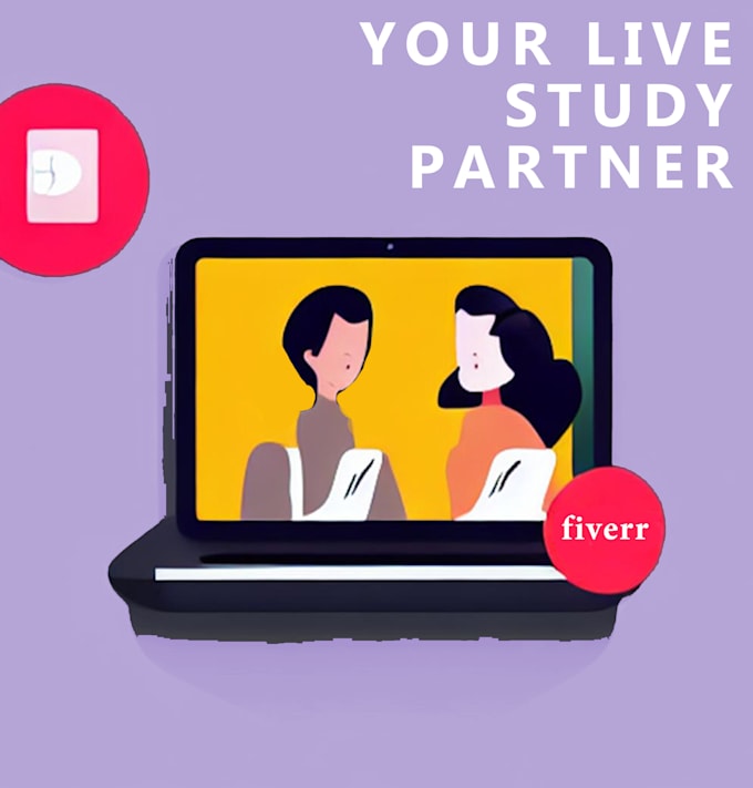 Be your live study partner by Manhasy | Fiverr