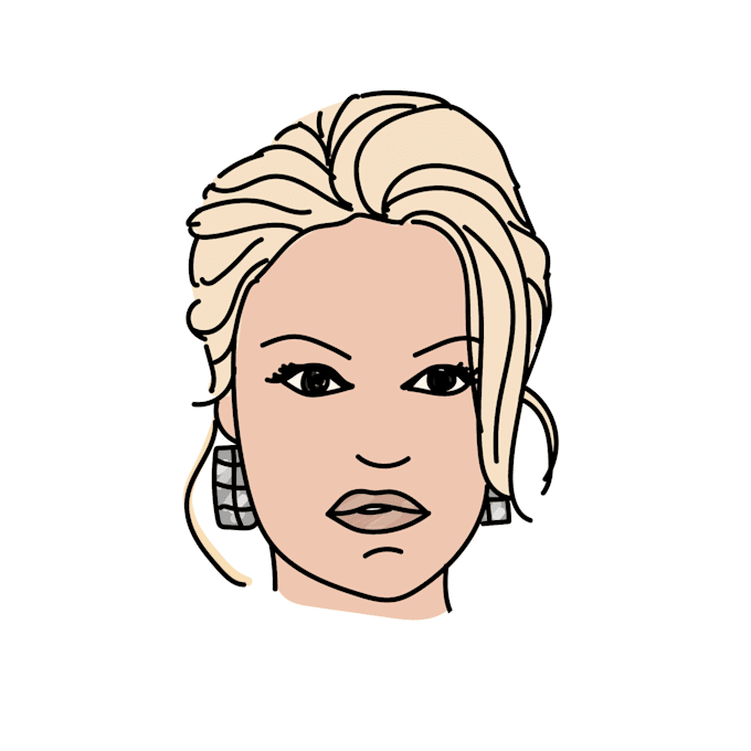 Create a custom face avatar by Lindseyhopart | Fiverr