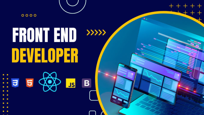 Be Your Frontend Web Developer Using Html Css And React Js By Chmohsin07 Fiverr