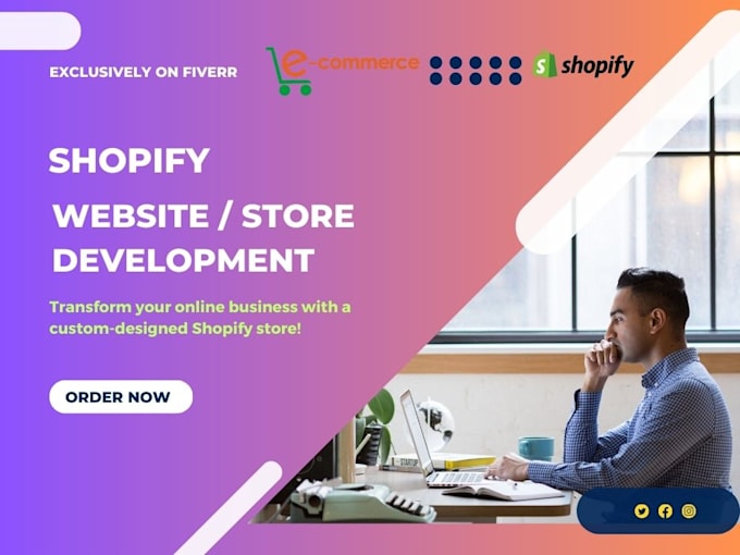 Revamp or redesign shopify store, shopify landing page with gempages by ...