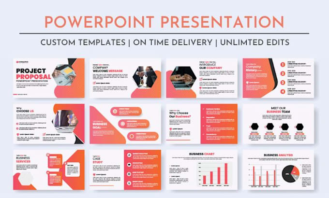 Design visually stunning and engaging powerpoint presentations or ...