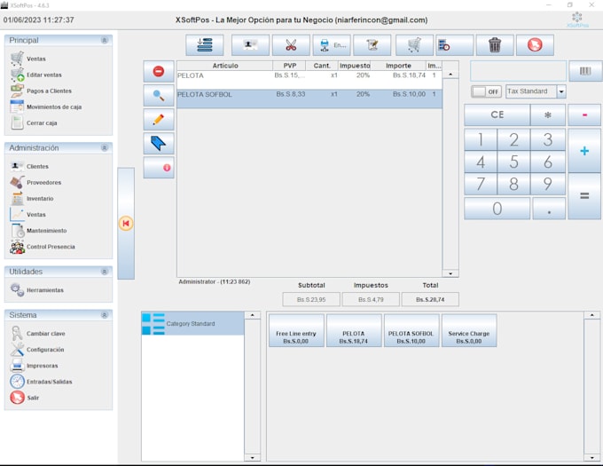 Installation and configuration of unicenta pos nivel advance by ...