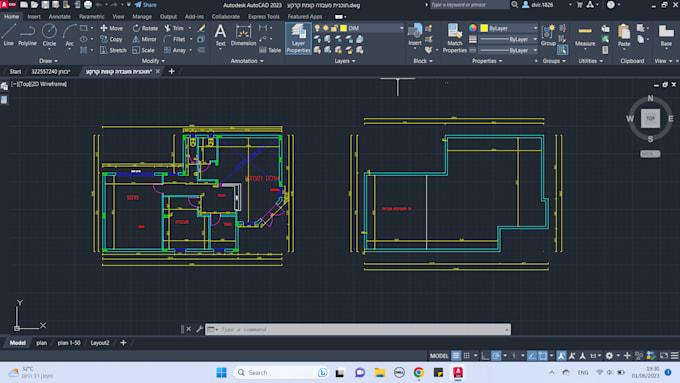 Do autocad drafting for starting by Dvir_nachman | Fiverr