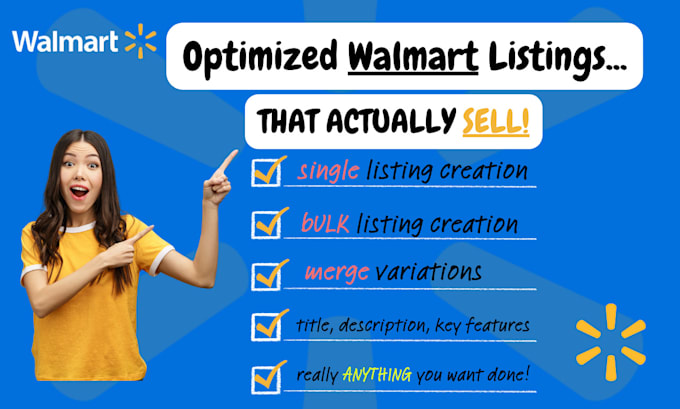 Help you with anything related to walmart seller center by Benji_darey ...