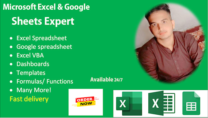 Create, organize excel spreadsheets , google sheets by A_suleman | Fiverr