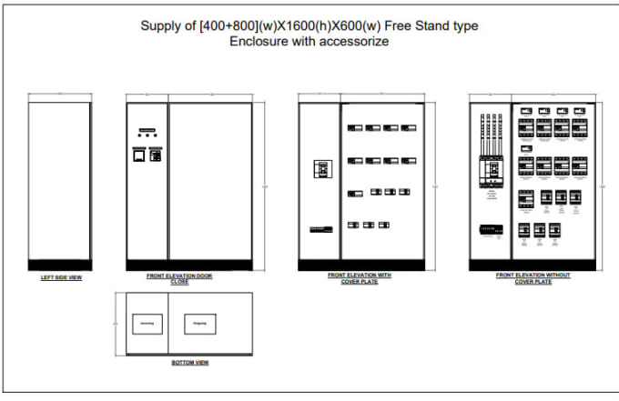Draw electrical schematic and panel layout by autocad electrical by ...