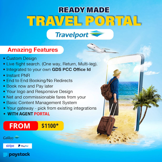 Integrate travelport api with in your budget by Travelportaldev | Fiverr