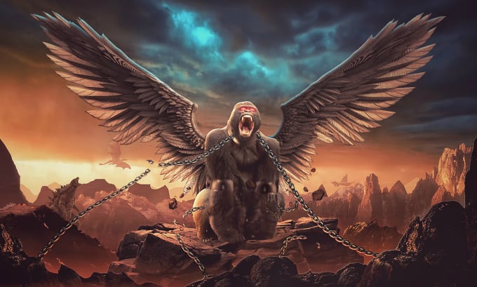 Do realistic photo manipulation photo editing in photoshop and ...