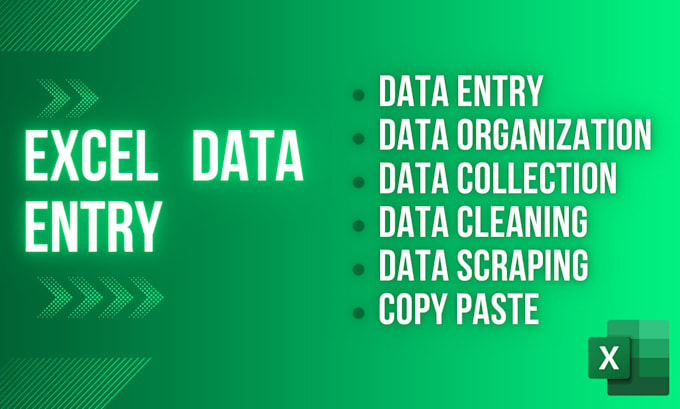 Do excel data entry, cleaning, scraping, and copy paste work by Rafia_va | Fiverr