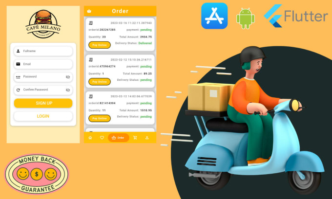 Develop android and web applications using flutter by Akshaycode | Fiverr