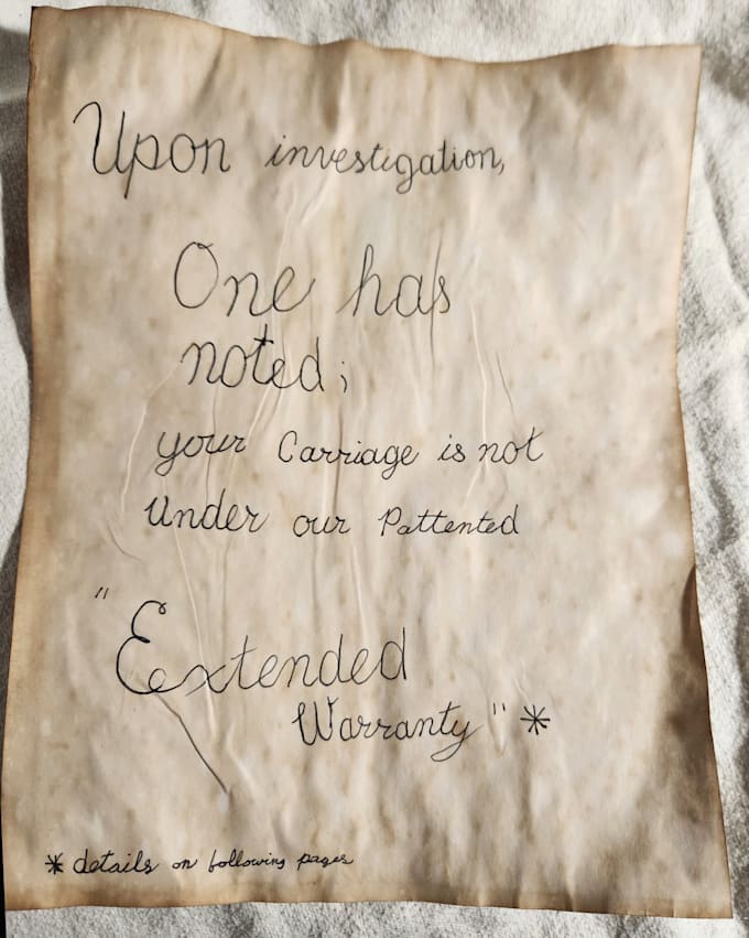 Hand make a custom aged letter, using calligraphy by Realitytouch | Fiverr