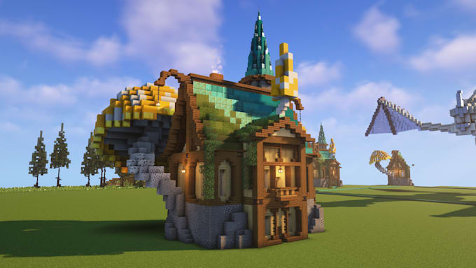Build anything you want in minecraft by Franzeifridt | Fiverr