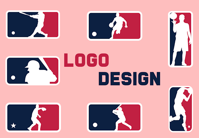 Design custom nba, mlb, nba logo with your favourite things by Sufiyan ...