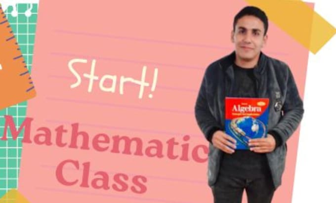 Be your online math teacher and i can help you with anything in ...