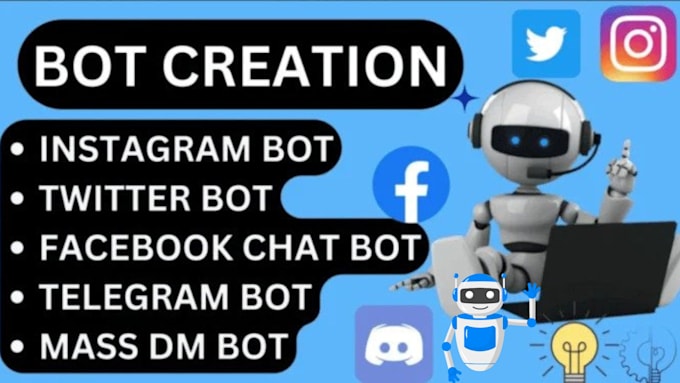 Develop Youtube Bot Tiktok Bot Automation Bot Twitter Bot Tik Tok 1551