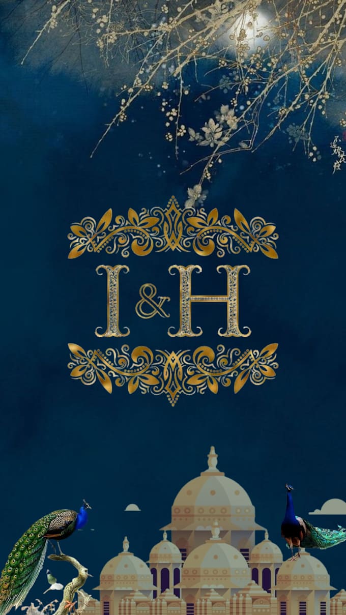 Provide you customised pre wedding invitations by Simrat123 | Fiverr