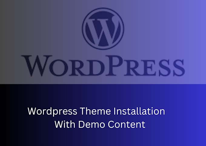 Install theme and demo content within 2 hours by Iltcodecode | Fiverr