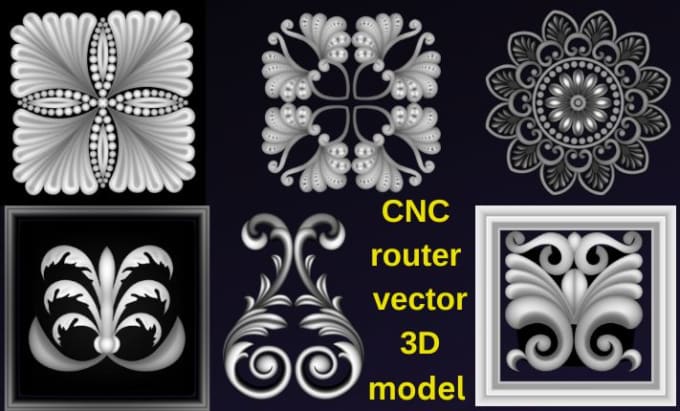 Do vectric aspire 3d model stl toll path gcode cnc programming by Tresscncsopun | Fiverr